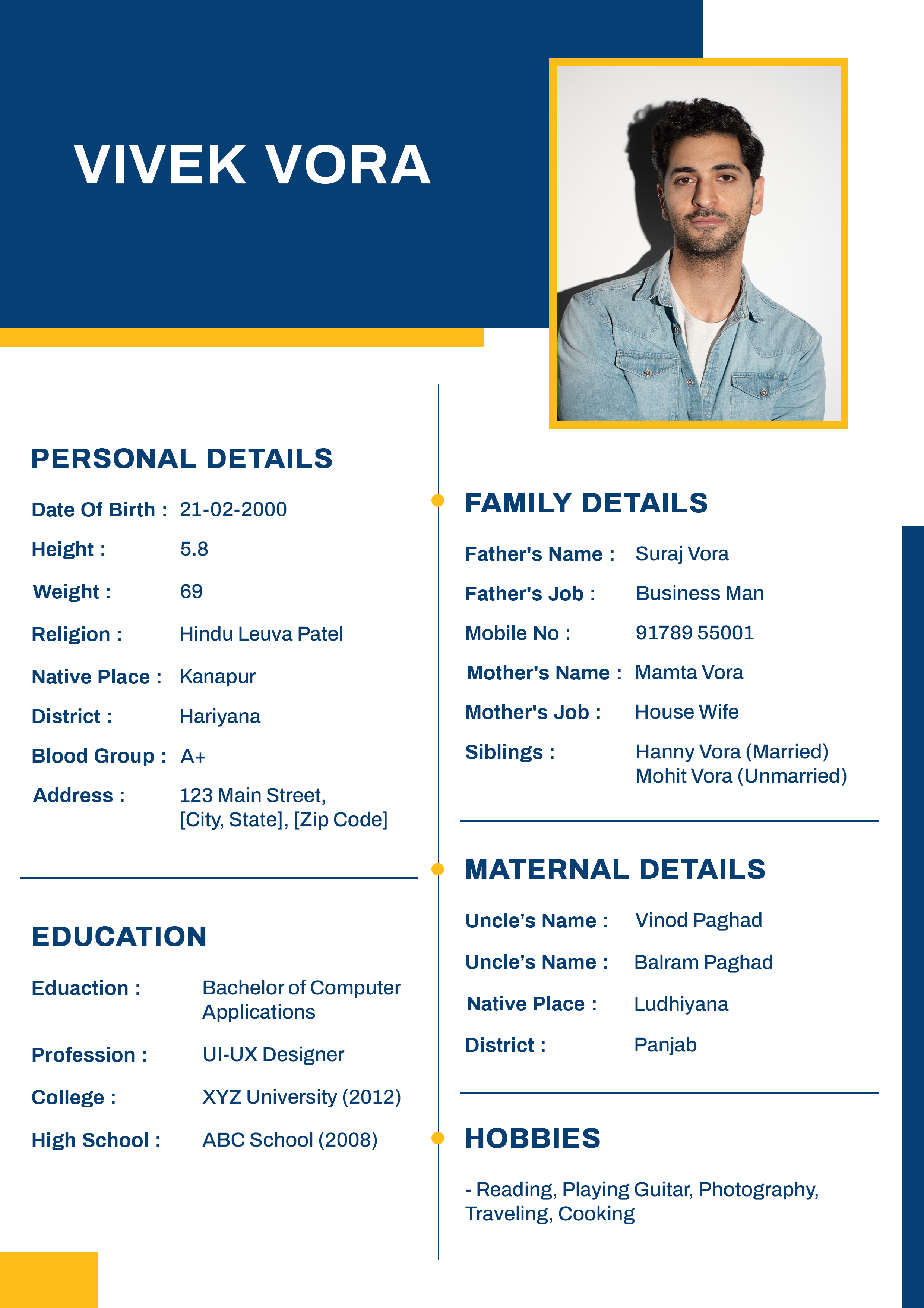 2.6K+ Biodata Templates for Marriage