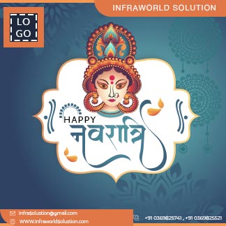 New Happy Navratri Branding Instagram Post