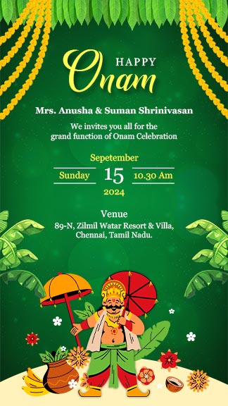 Unique Onam Poster to Brighten Your Celebration