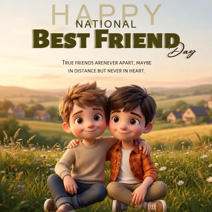 99+ Unique National Best Friend Day Quotes, Wishes for All