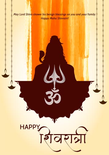 Colorful Maha Shivratri Poster