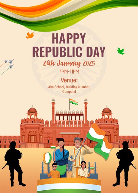 Design Your Republic Day Invitation Today
