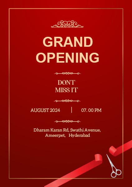 1.5k Free Inauguration Invitation Templates