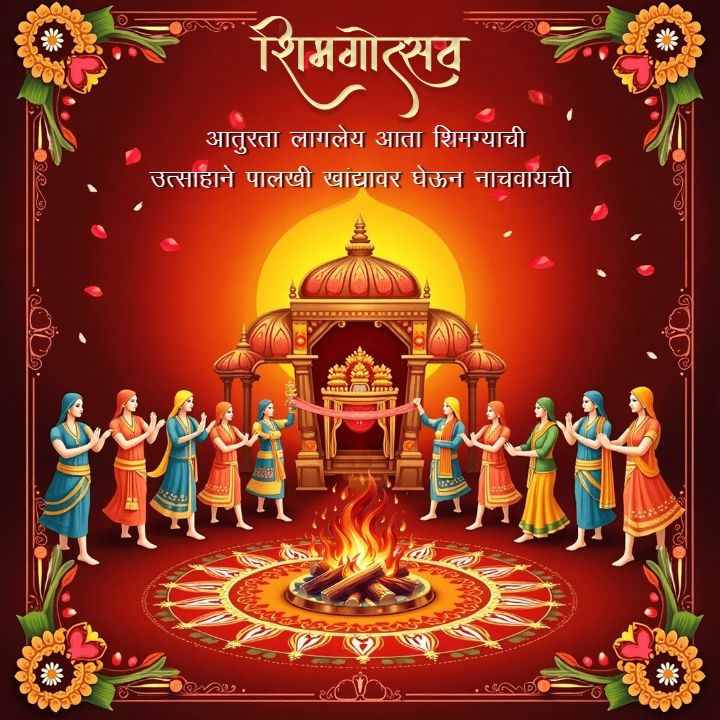 Shimga Festival In Konkan To Share On Whatsapp