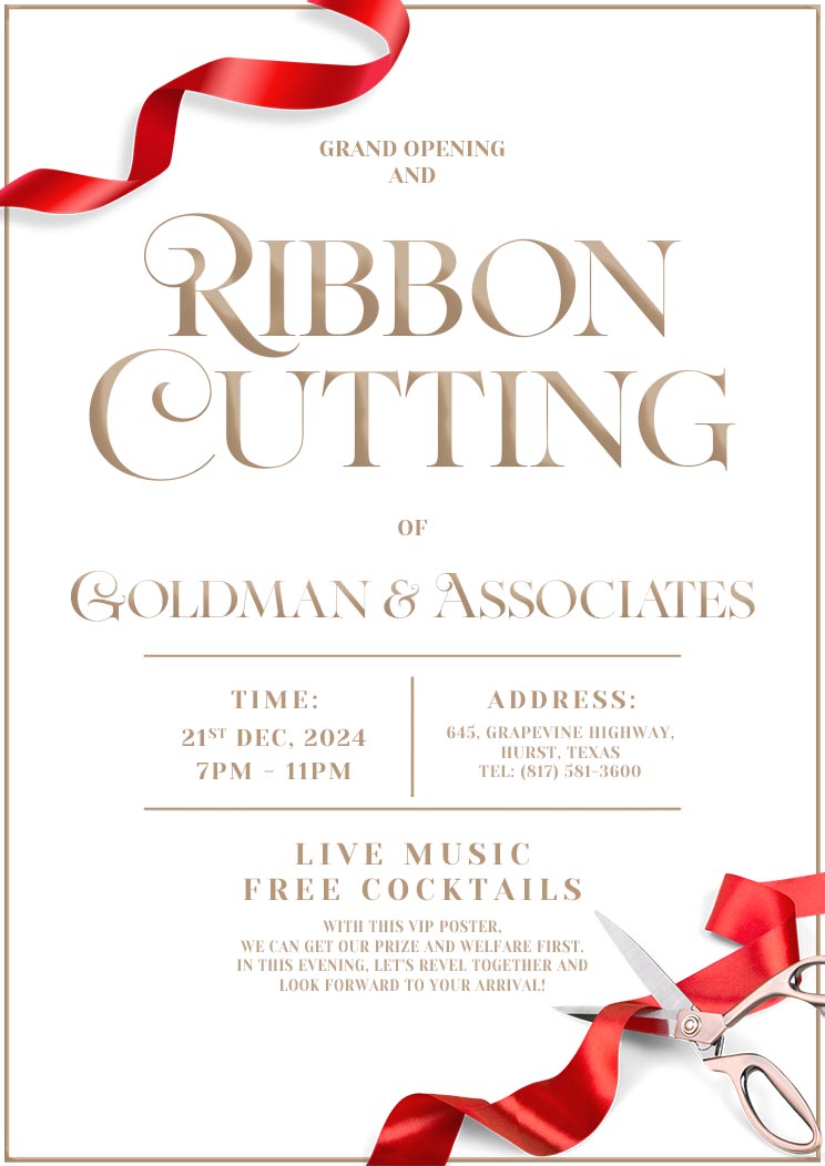 Personalized Ribbon Cutting Invitation Templates Online