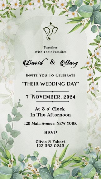 Christian Wedding Invitation Cards Free Download