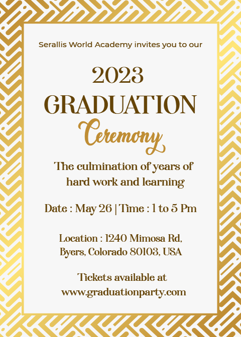 Free Graduation Announcement Templates (2024)