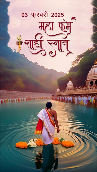 Maha Kumbh Mela Art and Poster Celebrate the Spiritual Event