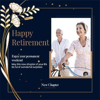Free Retirement Wishes Instagram Post
