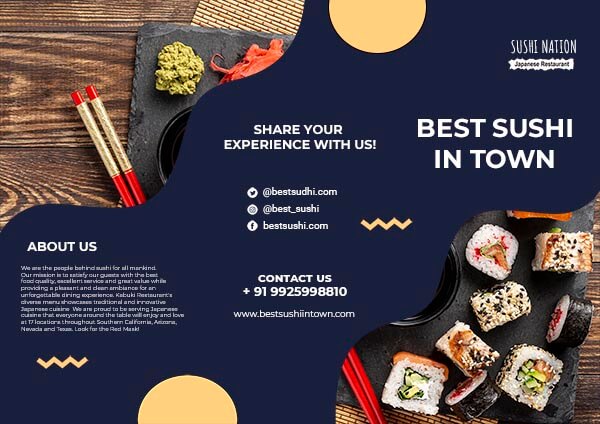 Japanese Restaurant Card