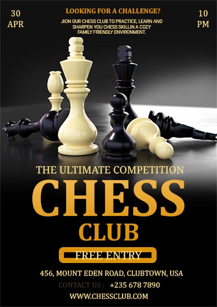 Download Chess Club Poster
