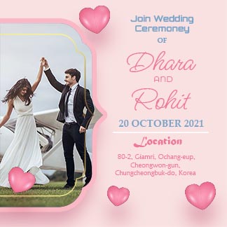 Wedding Invitation Instagram Post