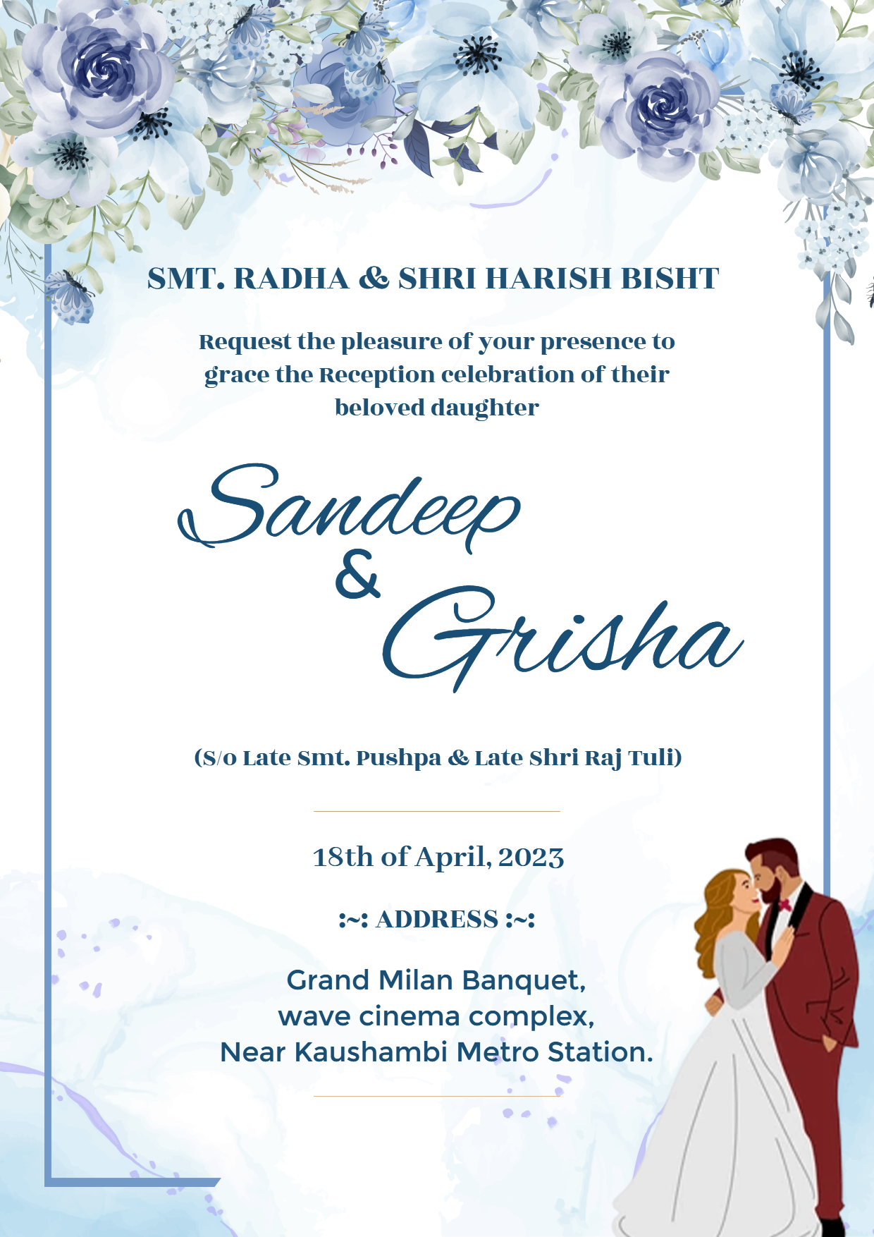 50+ Wedding Reception Invitations Templates