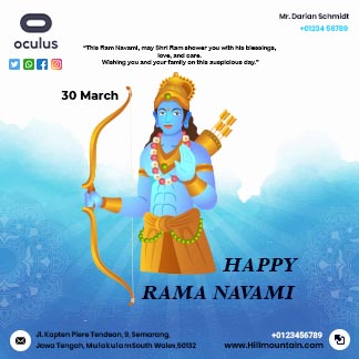 Ram Navami Wishes And Ram Navami Greetings Template