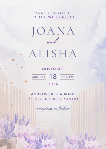 Christian Wedding Invitation Cards Free Download