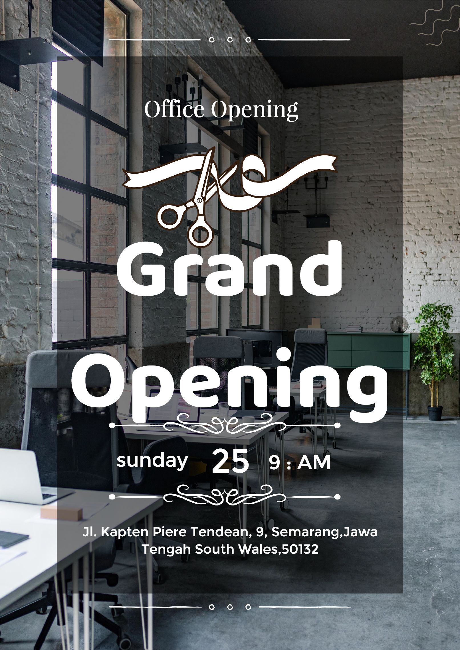 Grand Opening Invitation Card Design Free Download