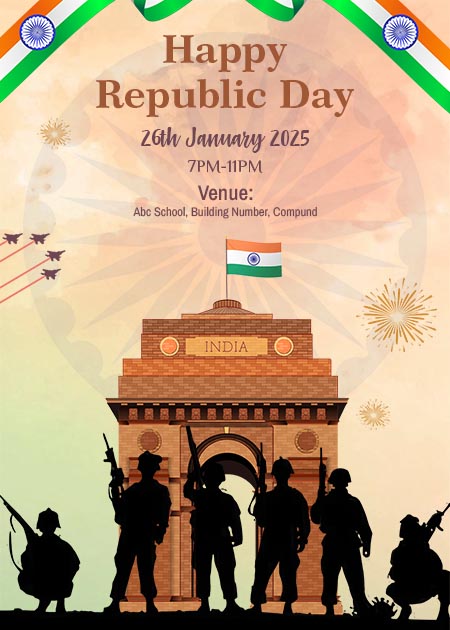 Design Your Republic Day Invitation Today
