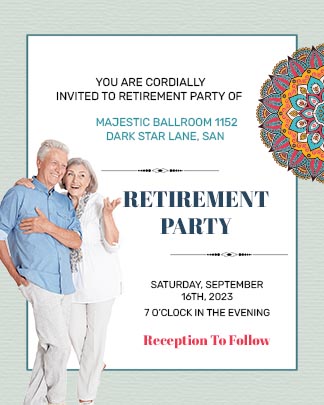 Download Our Free Retirement Party Flyer Template