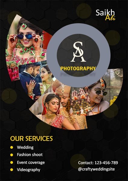 Wedding Photography Service Poster