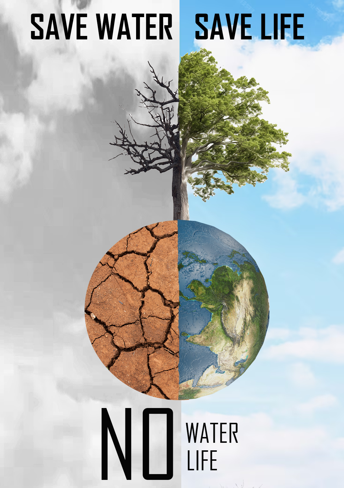 2.7K+ Save the Water Poster Templates