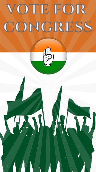 Congress Party Instagram Post
