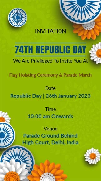Design Your Republic Day Invitation Today