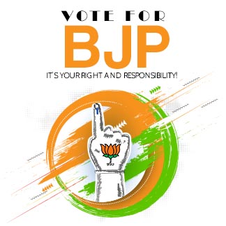 Vot For Bjp Election Post