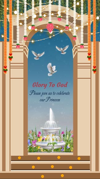 2.9K+ Free Half Saree Function Invitation Templates