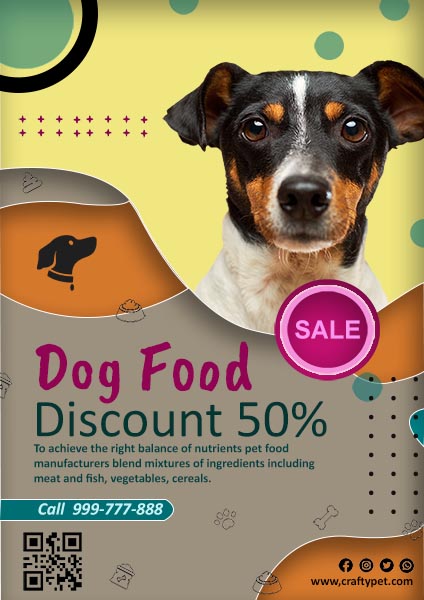 Free QR Code on Flyer Templates