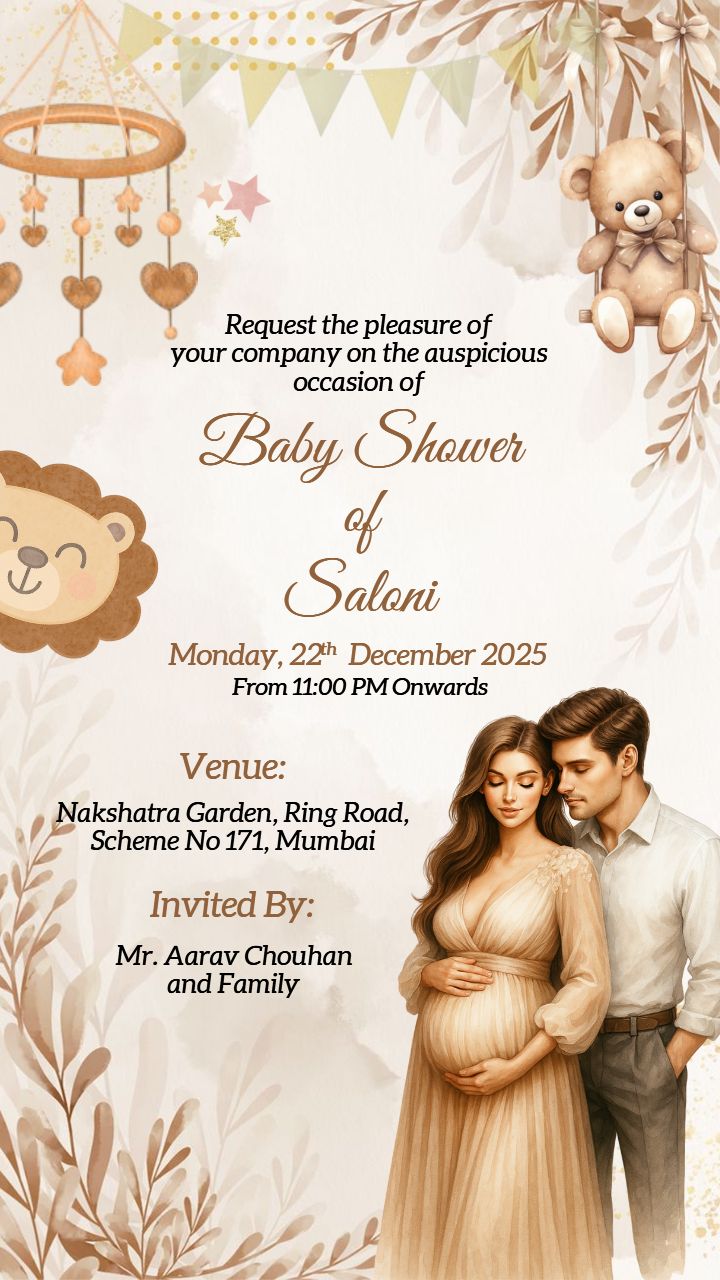 Baby Shower Invitations Free Download
