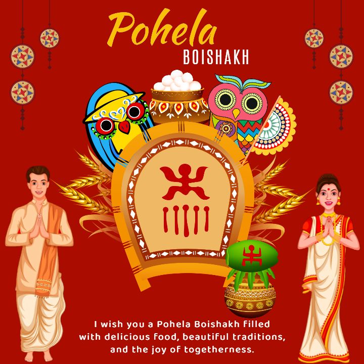 Happy Pohela Boishakh 2025 Wishes Images For 15 April