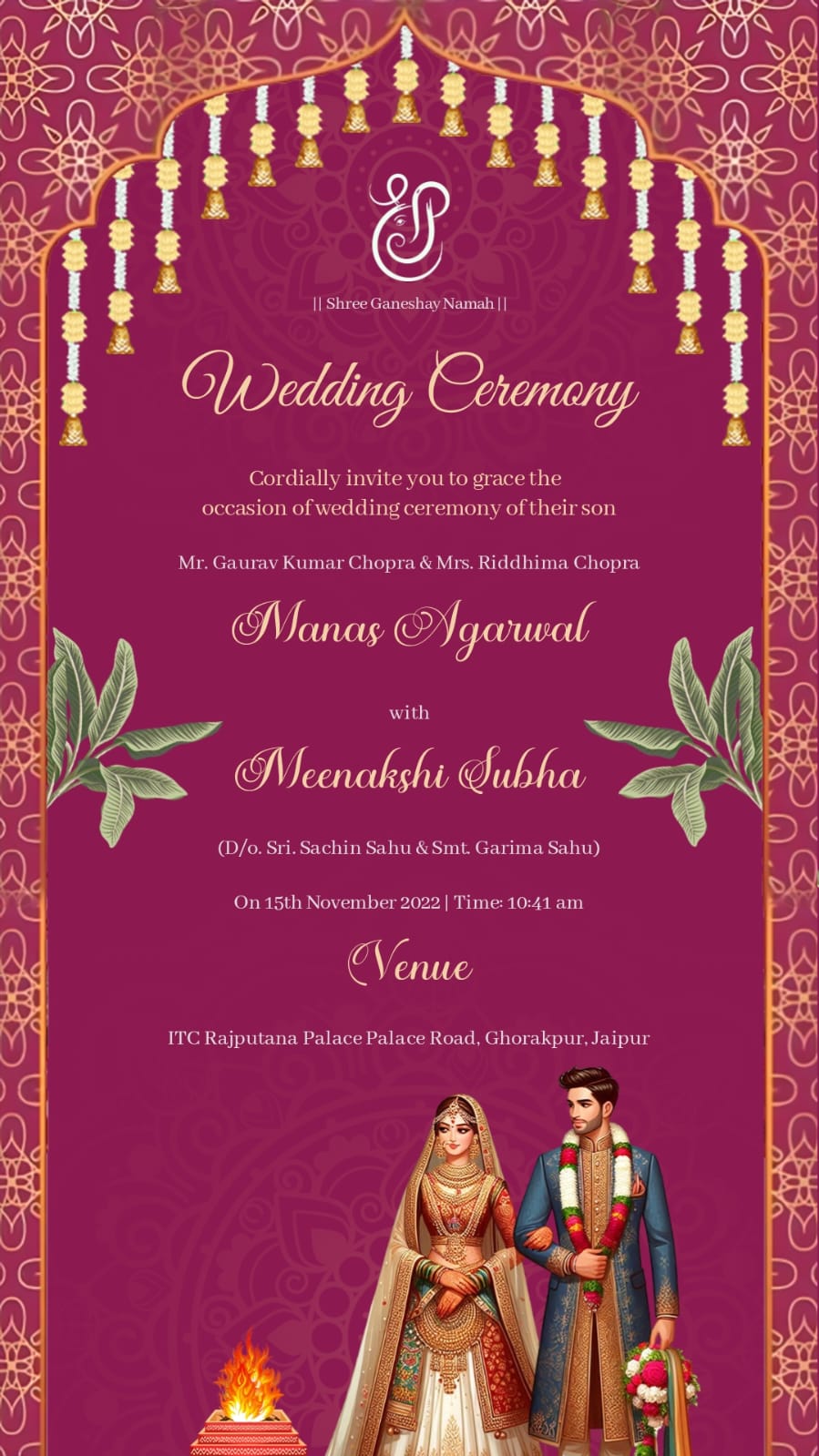 Download Odia Marriage Invitation Template For Free