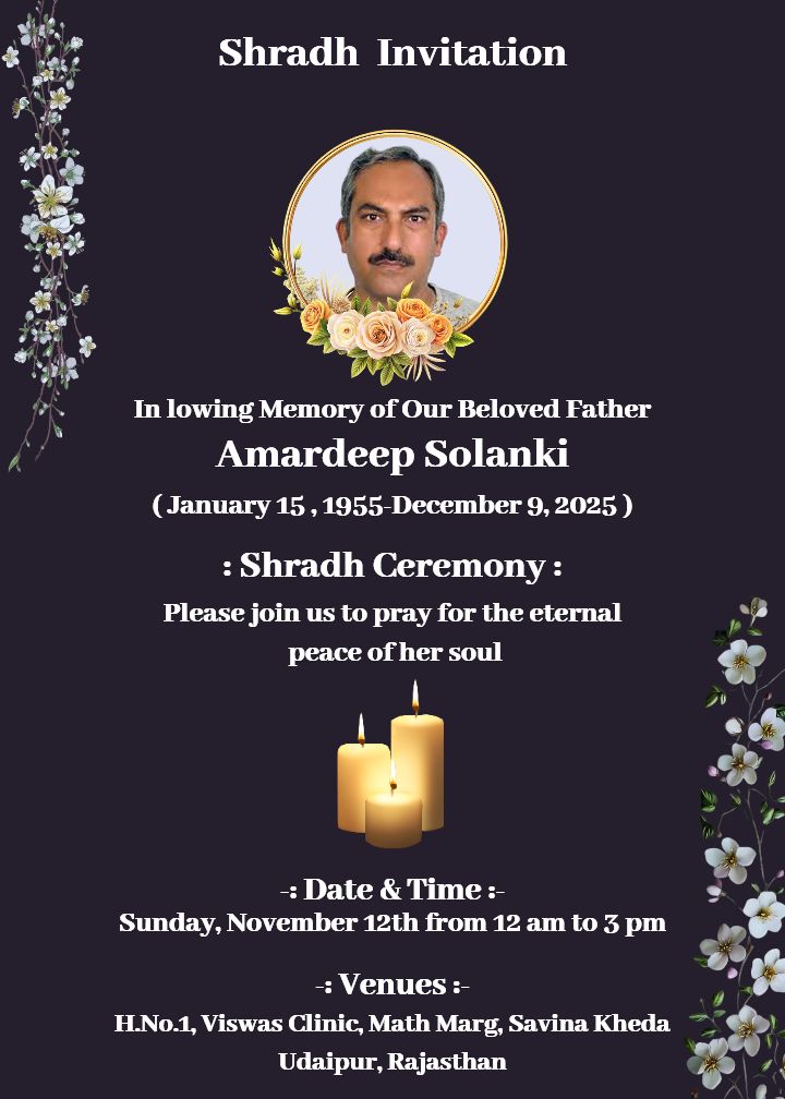 99+ Free Shradh Invitation Cards – Design & Download Online