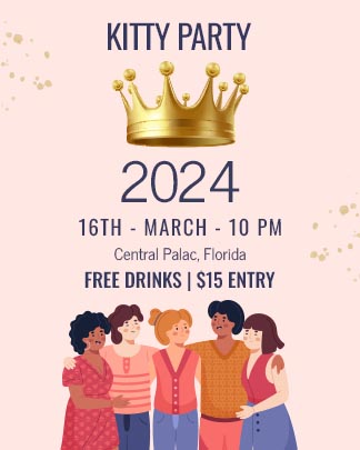 Kitty Party Invitation Card – Design Online & Share for Free