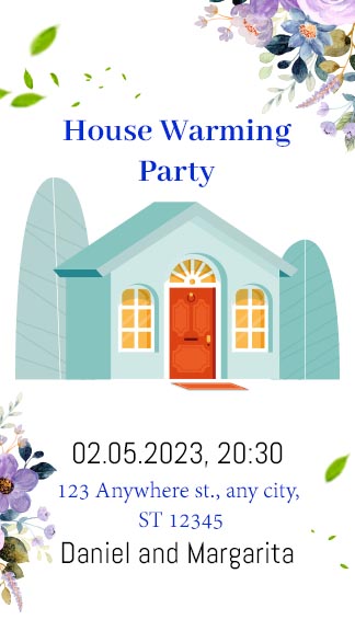 Free Housewarming Party Invitation Cards | Download Now