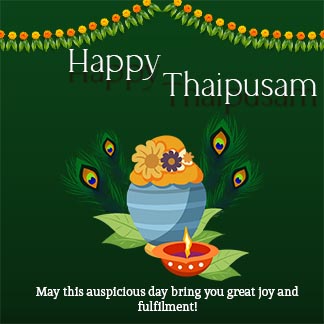 Traditional Thaipusam Kavadi Attam Wishes Image