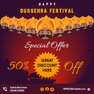 Free Dussehra Poster Templates