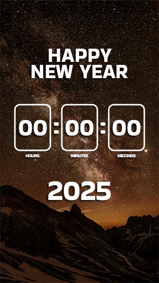 Countdown Timer Happy New Year Video