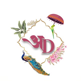 Traditional Wedding Monogram Logo