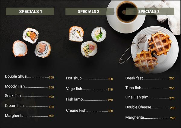 Enhance Your Restaurant's Appeal with Creative Menu Landscape Templates