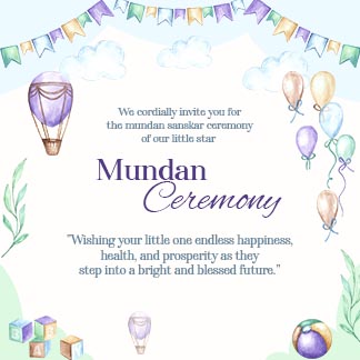 Mundan Ceremony Quotes For Instagram