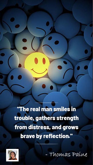 Happiness Emoji Quote Instagram Story Template