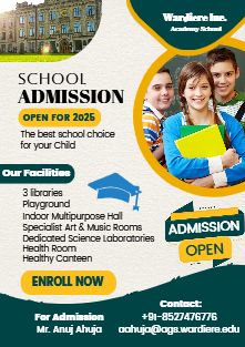Creative Admission Open Posters – Start Designing