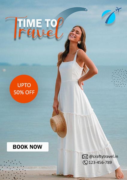 Free Tour Booking Offer Flyer
