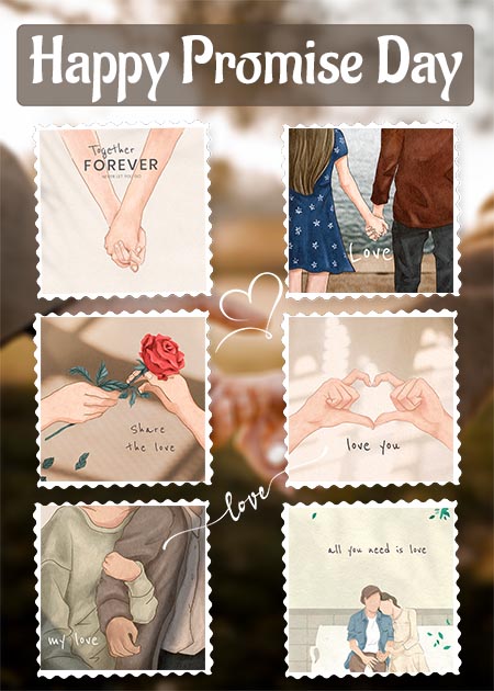 Express Love With A Romantic Promise Day Card