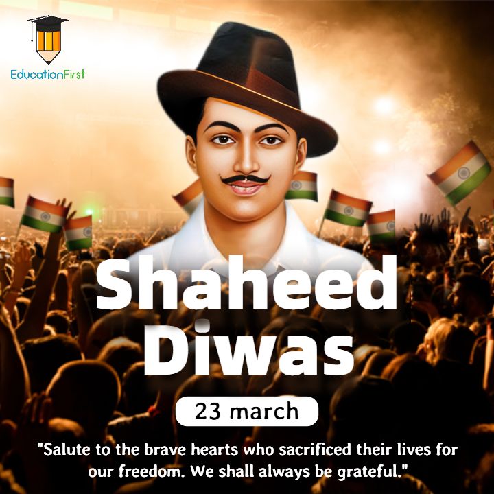 23 March Shaheed Diwas Poster