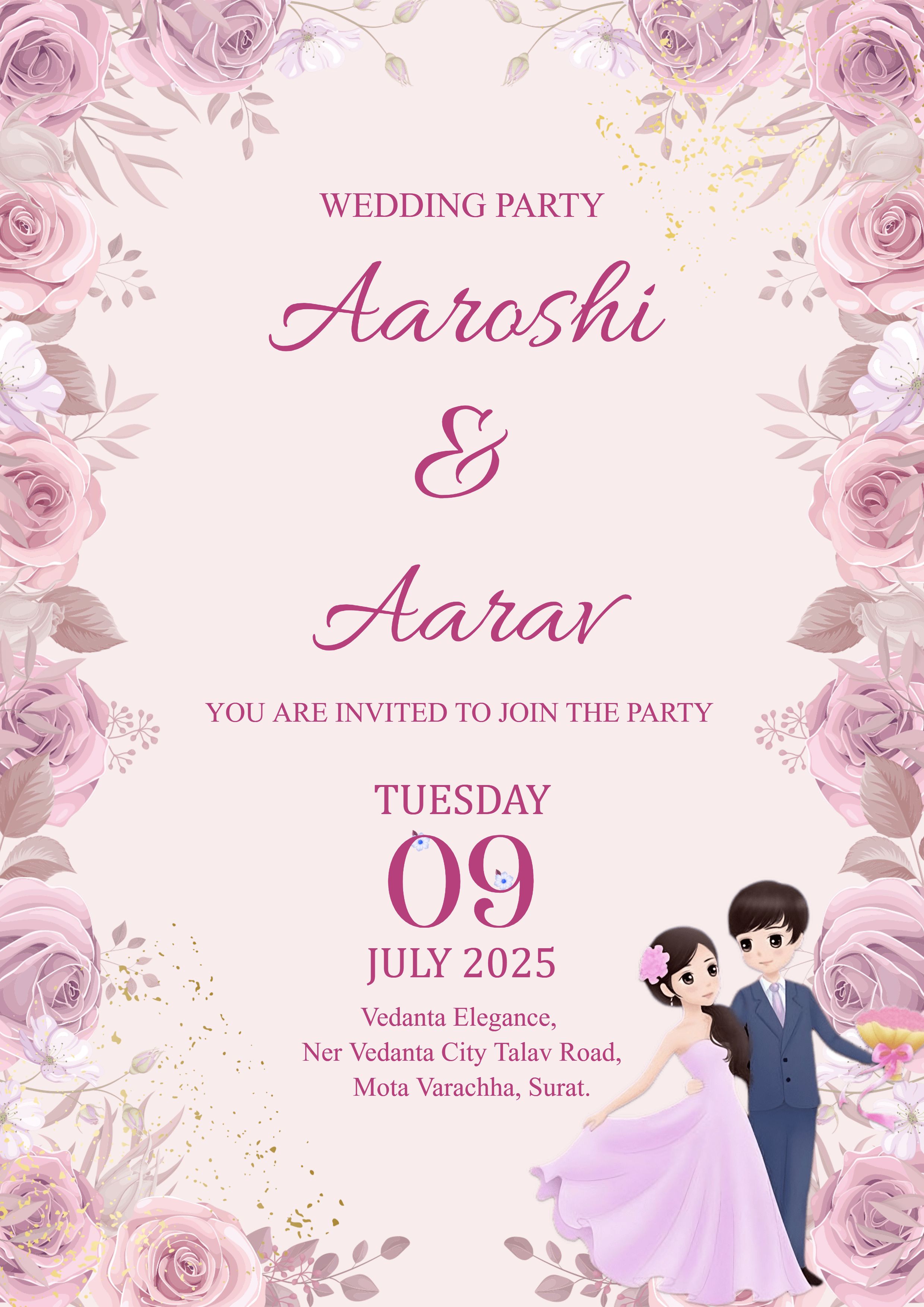 Online Invitation Maker (Free) | Crafty Art