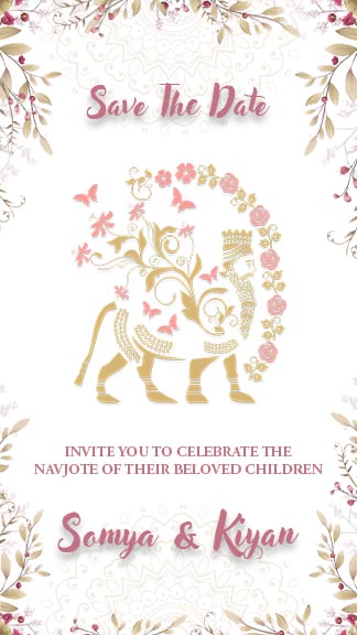 Editable Navjote Ceremony Invitation Templates Online