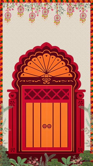 Customizable Gangaur Invitation Cards For Every Occasion