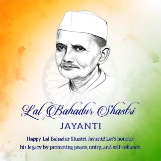 Shri Lal Bahadur Shastri Jayanti Post